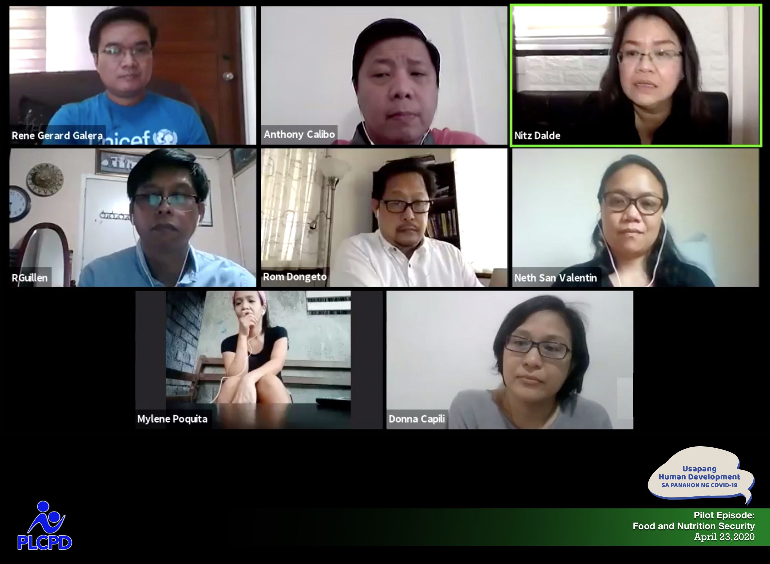 PLCPD raises crucial human development concerns during the Covid-19 ...