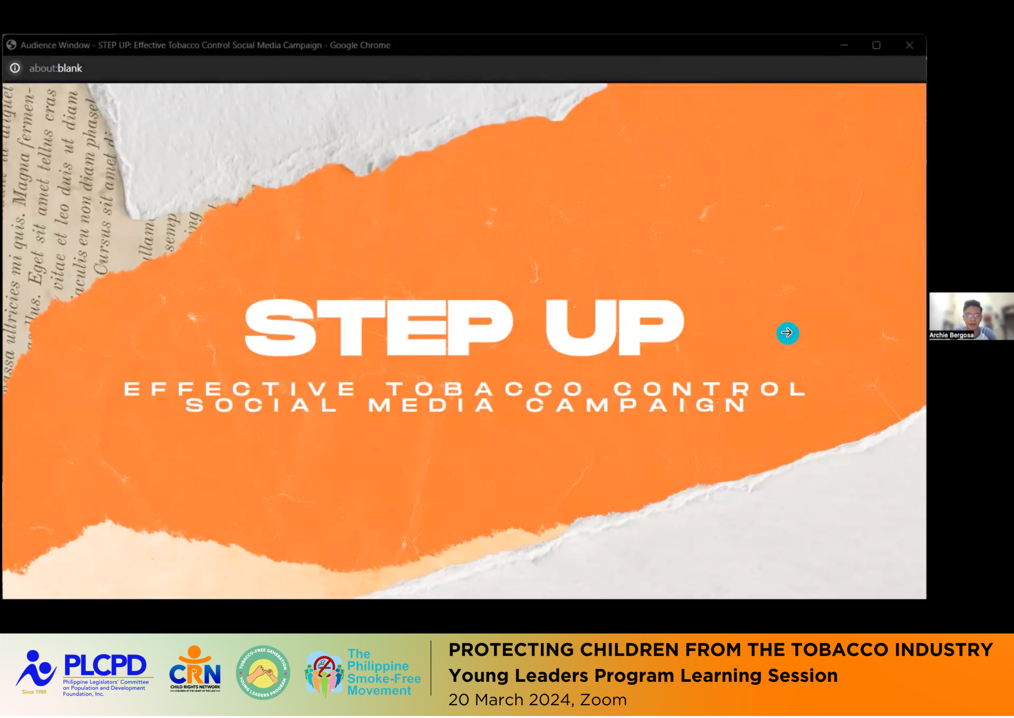 PLCPD, youth leaders to launch campaign for ‘World No Tobacco Day ...