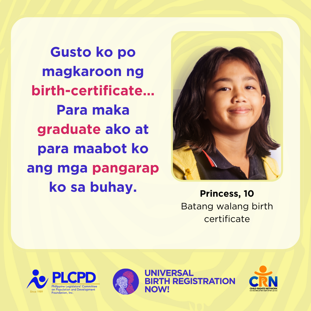 Civil Registration Bill pushed to help 3.7M Pinoys without birth ...